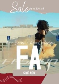 FASHION SHOW AD FLYER TEMPLATE | PosterMyWall