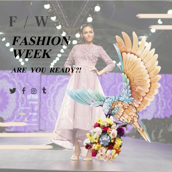 Copy of Fashion Week Ad | PosterMyWall
