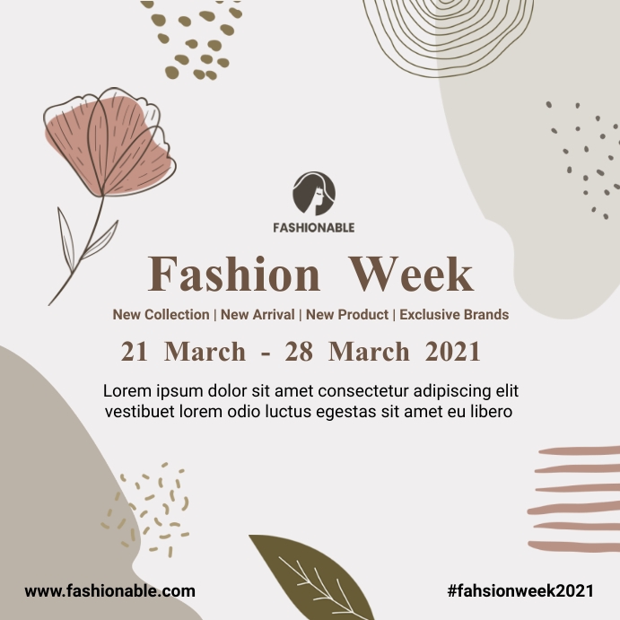 Copy of Fashion Week Ad | PosterMyWall