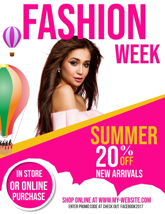 Fashion Week Template | PosterMyWall