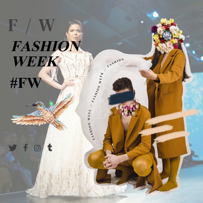 Fashion Week Event Template | PosterMyWall