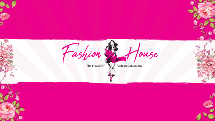 Fashion Youtube Cover Banner Design Template | PosterMyWall
