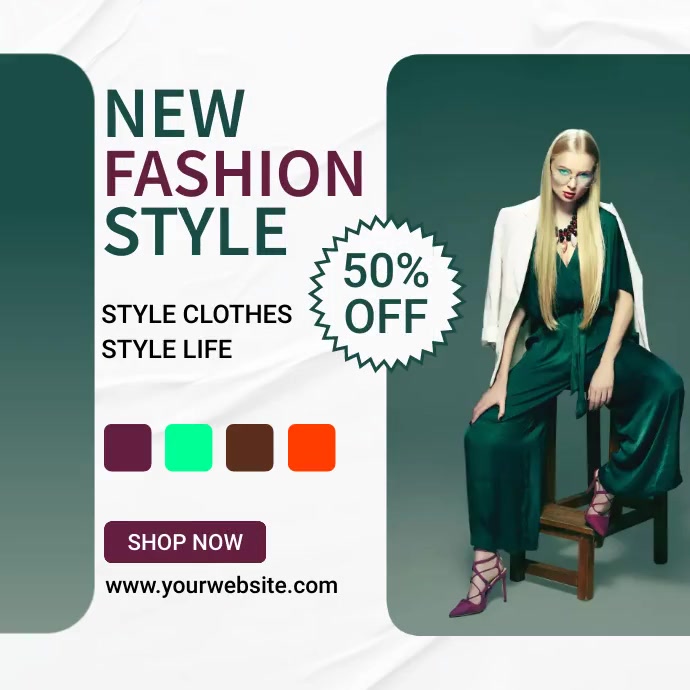 Copy of fashion52 | PosterMyWall