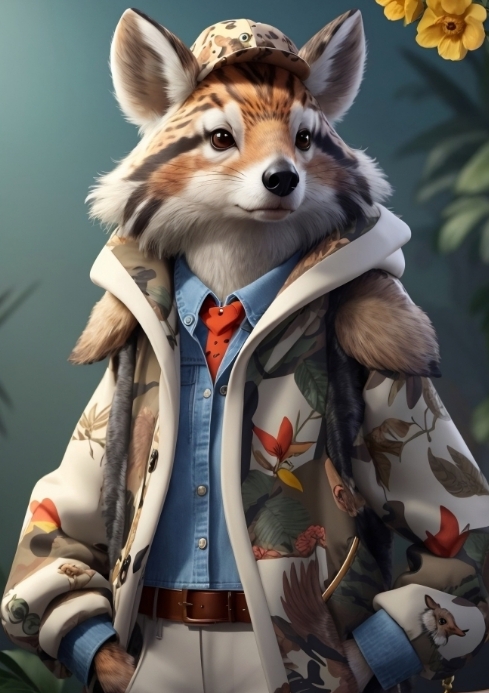 Fashionable wildlife Template | PosterMyWall