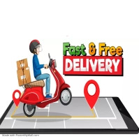 Fast and free delivery poster Template | PosterMyWall