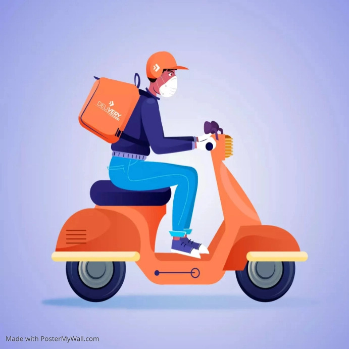 Fast and free delivery poster Template | PosterMyWall