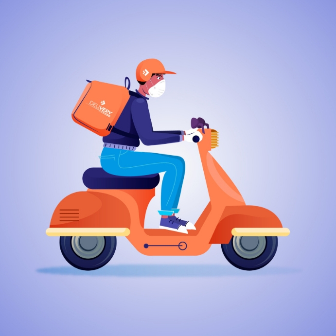 Fast and free delivery poster Template | PosterMyWall