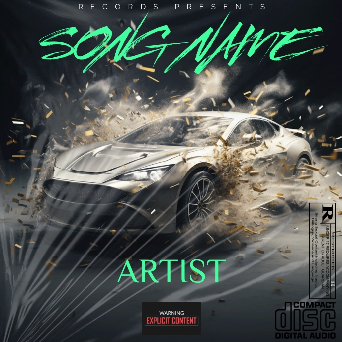 FAST CAR Template | PosterMyWall