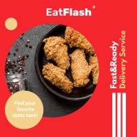 Food Delivery AD Template | PosterMyWall