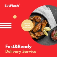 Food Delivery AD Template | PosterMyWall