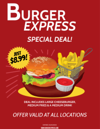 FAST FOOD Template | PosterMyWall