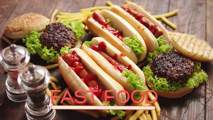 FAST FOOD Template | PosterMyWall