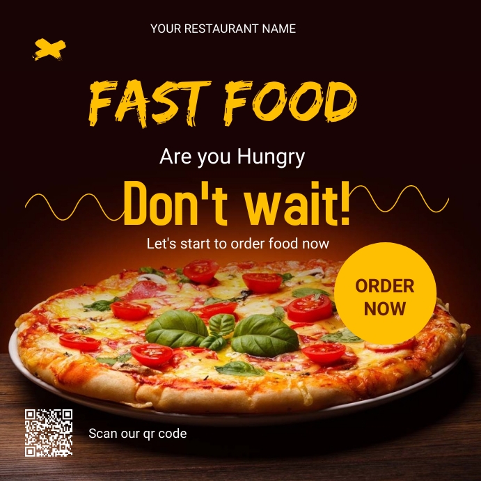 fast food flyers Template | PosterMyWall