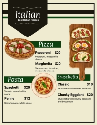 Food Menu Display Template | PosterMyWall