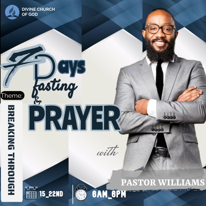 fasting &prayer flyer (13) Template | PosterMyWall