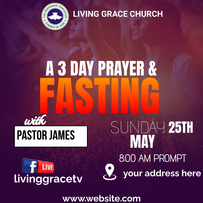 fasting and prayer Template | PosterMyWall