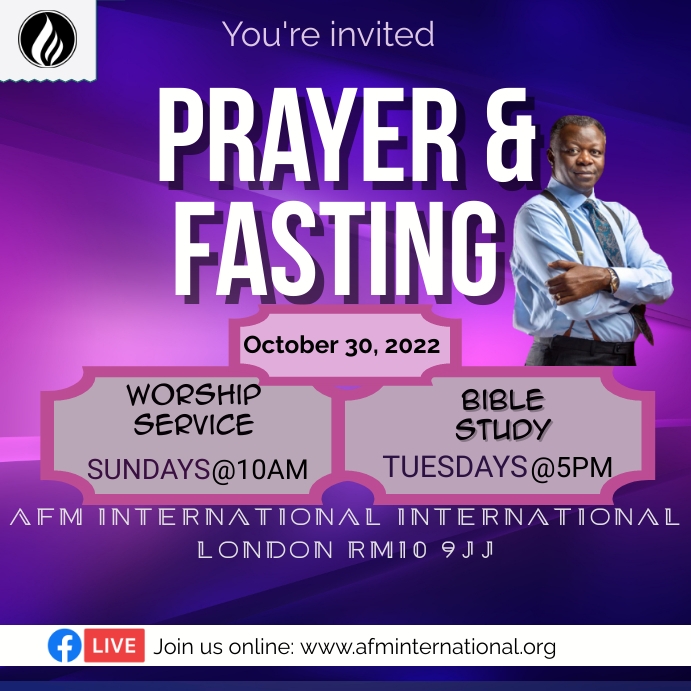 fasting and prayer Template | PosterMyWall