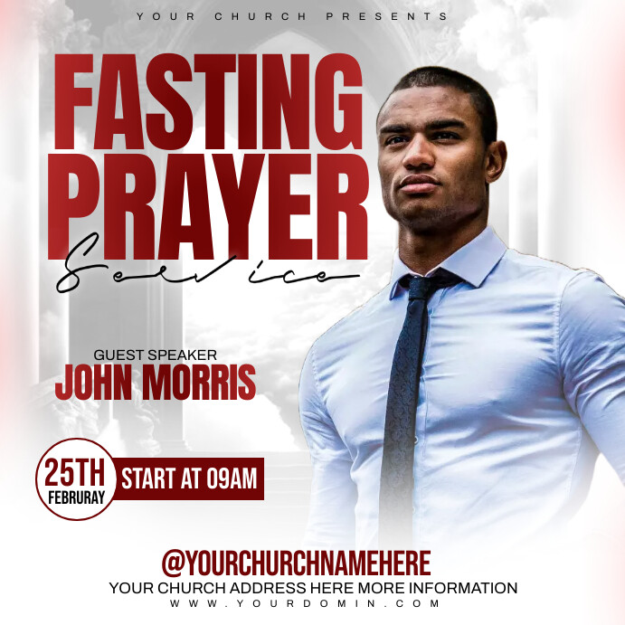 Fasting and prayer Template | PosterMyWall