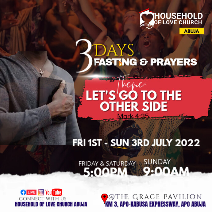 Fasting and prayer Template | PosterMyWall