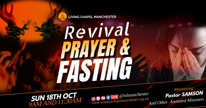 fasting and prayer service Template | PosterMyWall