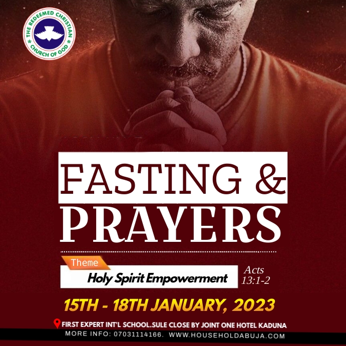 Fasting and prayers Template | PosterMyWall