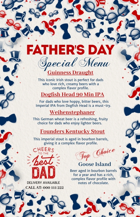 Father's day, event, party Template | PosterMyWall