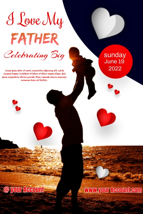 Plantilla de Father's Day Ads | PosterMyWall