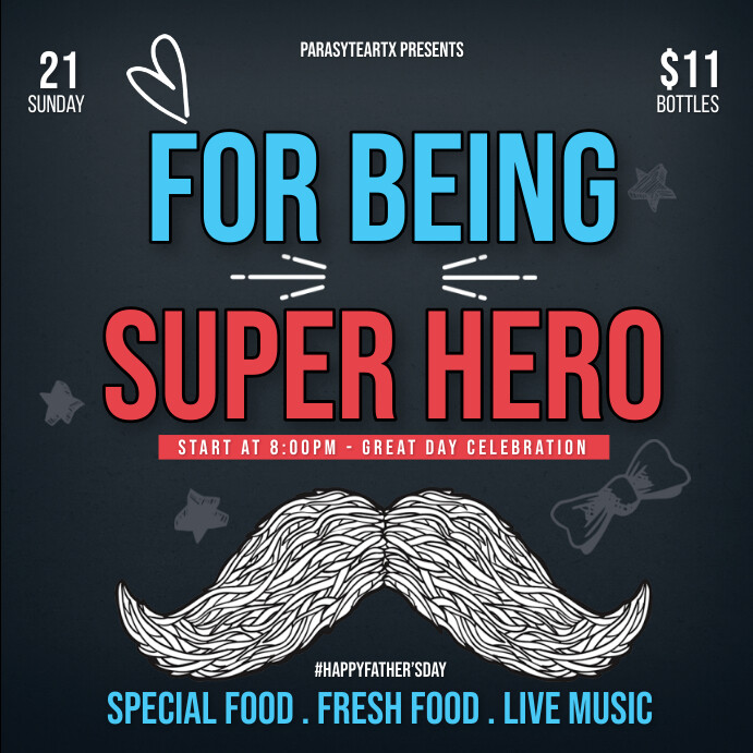 Father's Day Ads Template | PosterMyWall