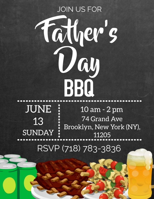 father's day bbq Template | PosterMyWall