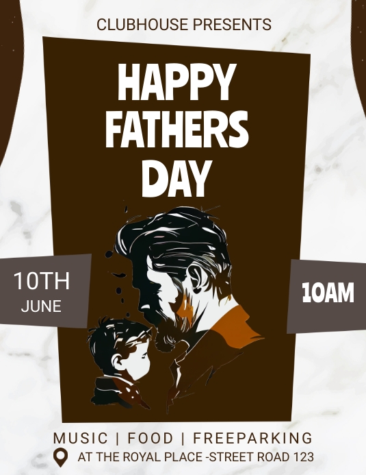 Father's Day Celebrations Template | PosterMyWall