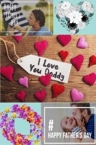 Father's Day Collage Template | PosterMyWall