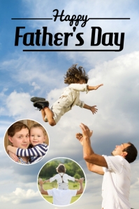 Father's Day collage Poster Template | PosterMyWall
