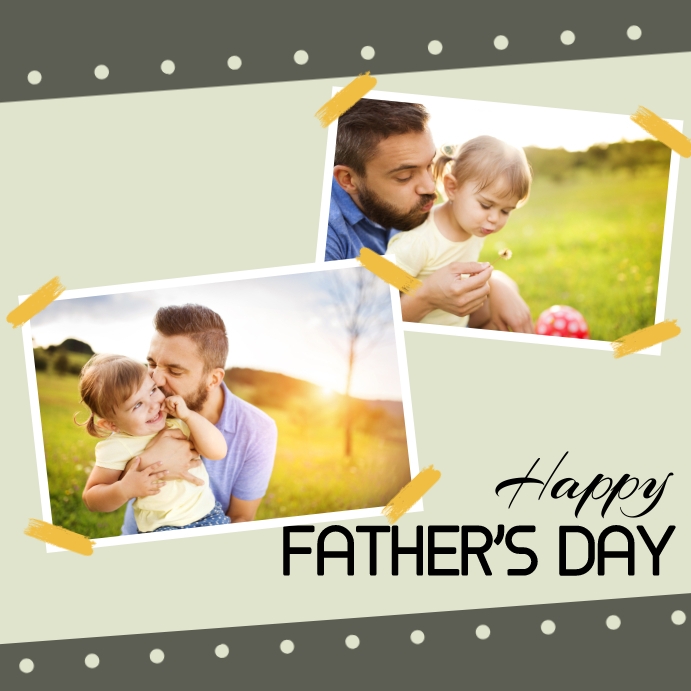 Father's Day Collage Template | PosterMyWall
