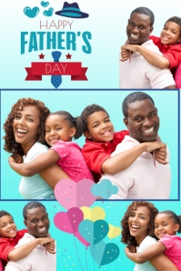 Father's Day Collage Template | PosterMyWall