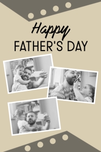 Father's Day collage Poster Template | PosterMyWall