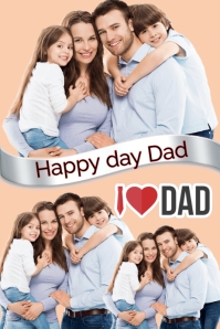 Father's Day Collage Template | PosterMyWall