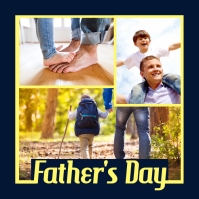 Father's Day Collage Template | PosterMyWall