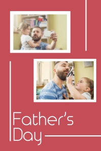 Father's Day collage Poster Template | PosterMyWall