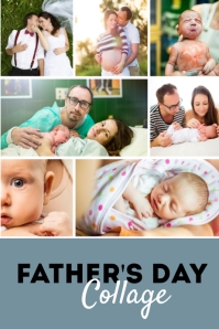 Father's Day Collage Template | PosterMyWall