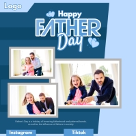 Father's Day photo collage template | PosterMyWall