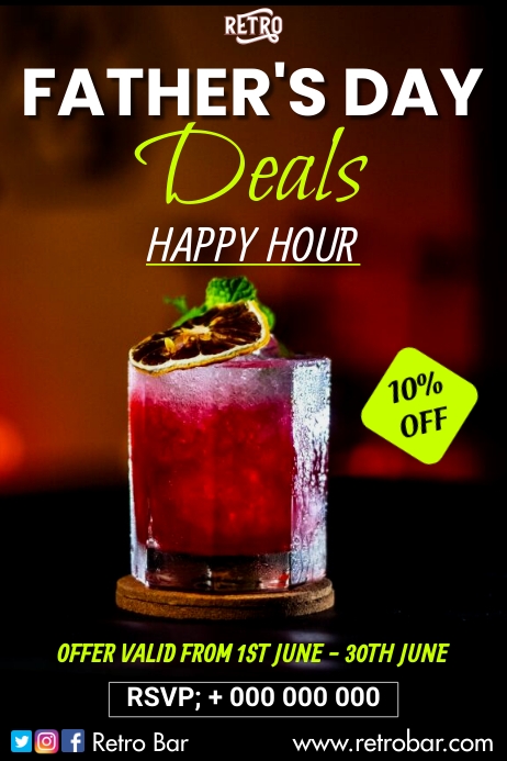 Father's day deals Template | PosterMyWall