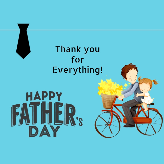 Copy of Father's Day Design Poster | PosterMyWall
