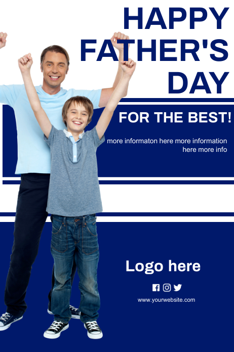 Father's Day Template | PosterMyWall