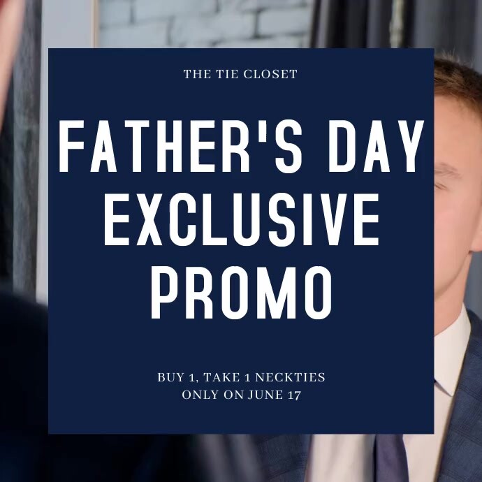 Father's Day Exclusive Promo Template | PosterMyWall