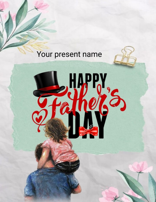Father's day flyer poster Template | PosterMyWall