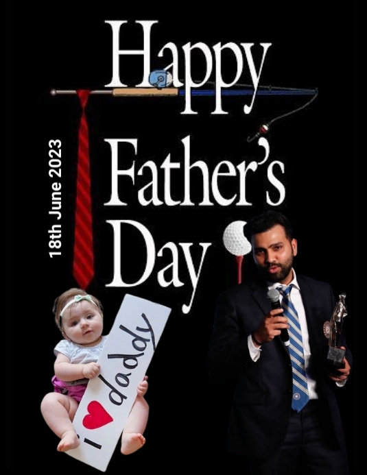 Father's day flyer poster Template | PosterMyWall