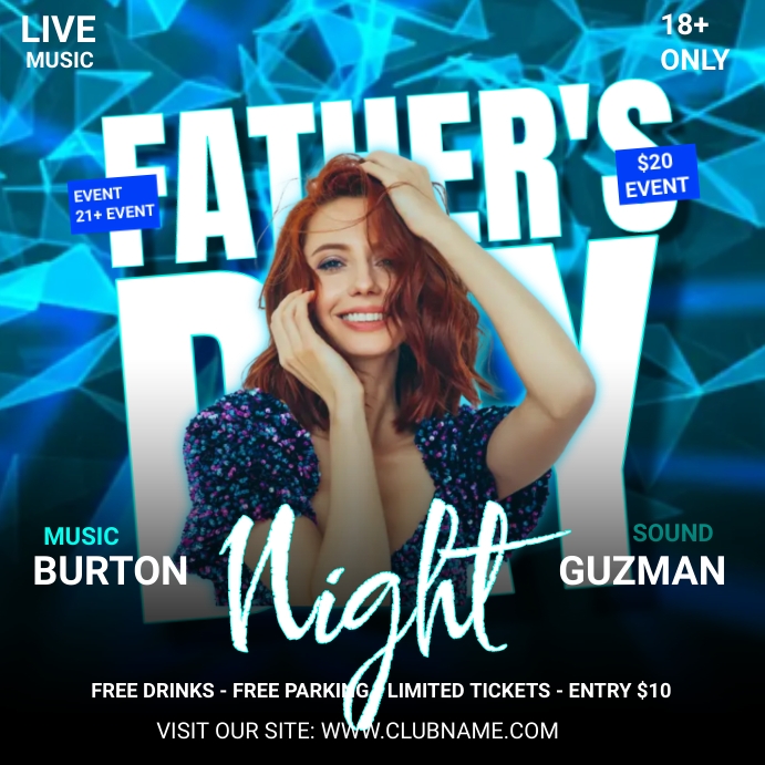 Father's day flyer poster Template | PosterMyWall