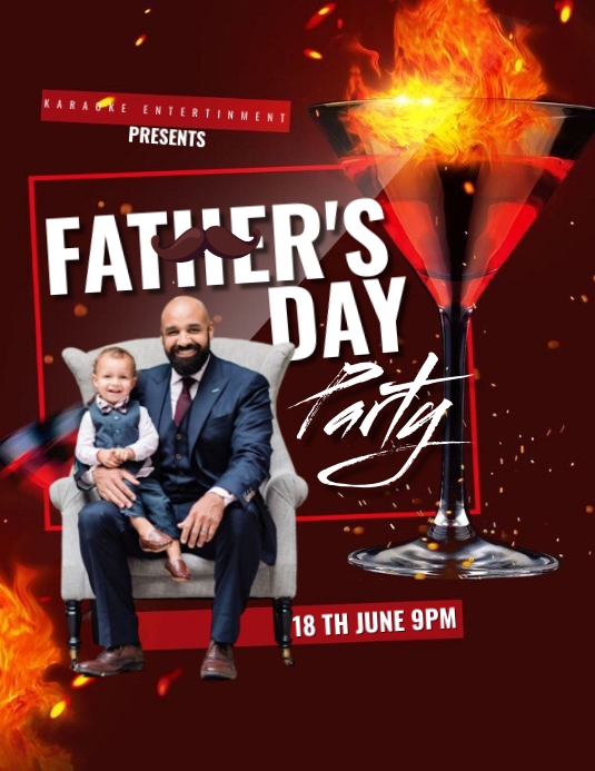 Copy of Father's day flyer poster | PosterMyWall