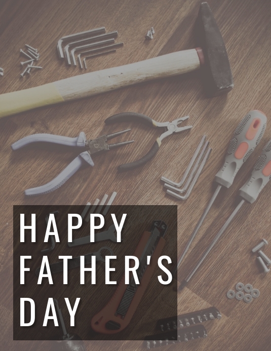 Copy of Father's Day Flyer Tools | PosterMyWall
