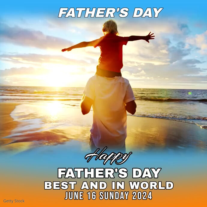 Father's Day Instagram Post Template | PosterMyWall